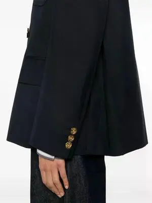 Sacai Embroidered Double-breasted Blazer