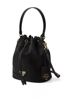Prada Mini Re-edition 1978 Bucket Bag - Black
