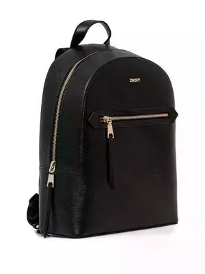 Dkny Leather Backpack - Black