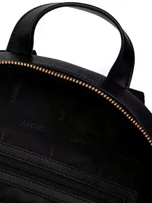 Dkny Leather Backpack - Black