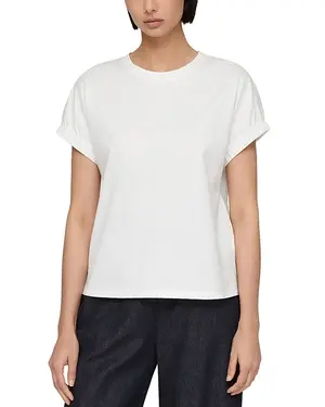 Lafayette 148 New York Gathered Cuff Dolman Tee