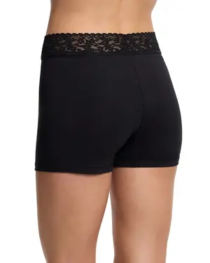 Hanky Panky Cotton Boxer Brief - Black