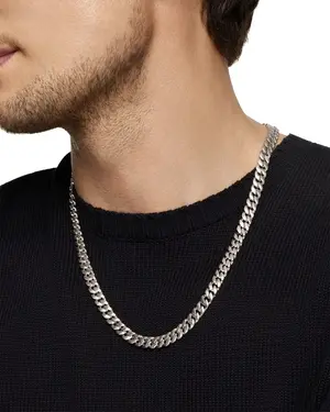 David Yurman Curb Chain Necklace