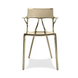 KARTELL A. I. Metal Dining Chair - Bronze