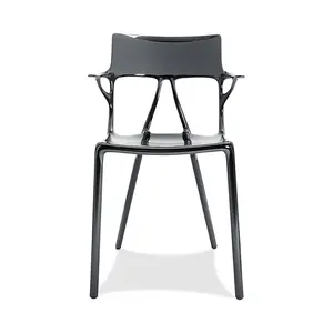 KARTELL A. I. Metal Dining Chair - Titanium