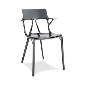 KARTELL A. I. Metal Dining Chair - Titanium
