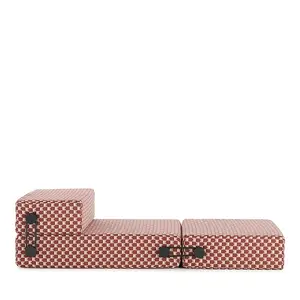 KARTELL Trix Outdoor Liberty Obi Check Lounge Chair - Rust