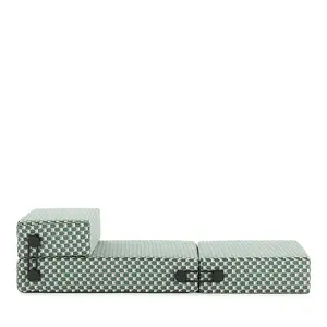 KARTELL Trix Outdoor Liberty Obi Check Lounge Chair Sage