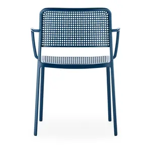 KARTELL Audrey Dining Arm Chair - Blue