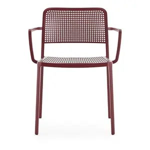 KARTELL Audrey Dining Arm Chair - Burgundy