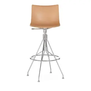 KARTELL C. Koya Stool Light Wood/chrome