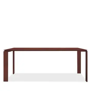 KARTELL Four Fenix Soft Touch Dining Table - Burgundy