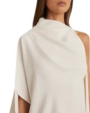 REISS Ellery Draped Mini Dress