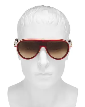 CHRISTIAN LOUBOUTIN Pilot Sunglasses 61mm