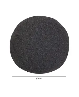 TOV FURNITURE Boba Boucle 9 Ball Pillow