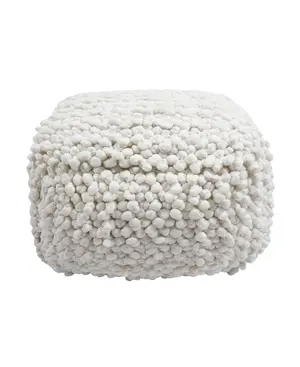 TOV FURNITURE Cathy Woven Pouf