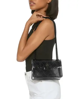 Kurt Geiger Mini Kensington Vinyl Drench Bag