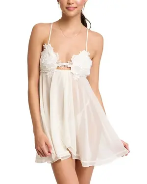 Rya Collection Kiki Babydoll Set Exclusive - Ivory