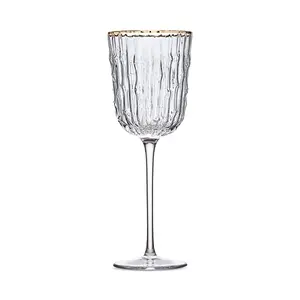 KIM SEYBERT Bamboo Wine Glasses, Set Of 4 - Clear/gold