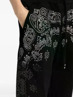 Amiri Crystal-embellished Bandana Track Pants