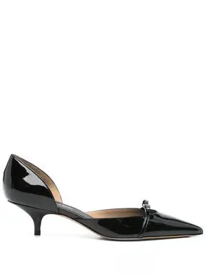 FERRAGAMO 50mm Bow-detail Pumps