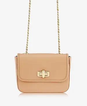Gigi New York Riley Shoulder Bag - Cappuccino