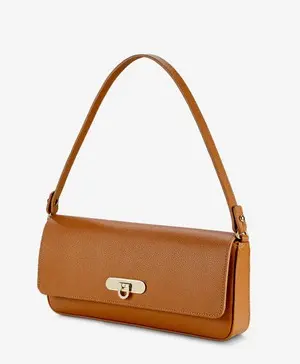 Gigi New York Audrey Shoulder Bag - Tan