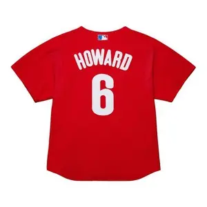 Mitchell & Ness Ryan Howard Philadelphia Phillies Cooperstown Collection Batting Practice Jersey