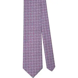 Robert Talbott Diamond Cube Necktie - Lavender