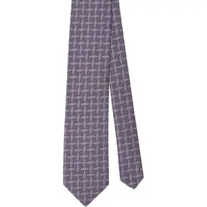 Robert Talbott Diamond Cube Necktie Purple