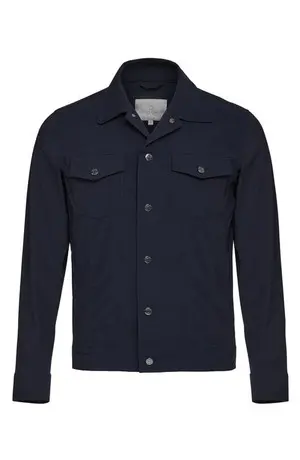 Anatomie Daniel Denim-style Jacket - Navy