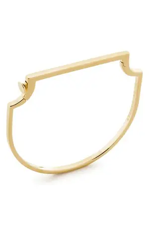 Monica Vinader Signature Skinny Bangle - 14kt Solid Gold