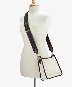 Gigi New York Elle Crossbody Bag - Black