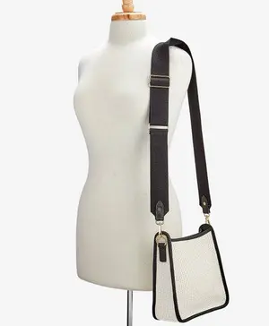 Gigi New York Elle Crossbody Bag - Black