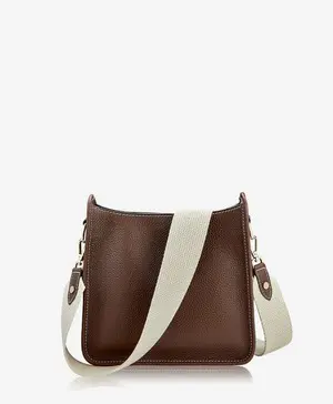 Gigi New York Elle Crossbody Bag - Chocolate