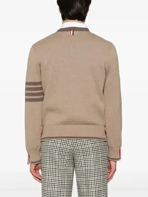 Thom Browne 4-bar Stripe Crewneck Sweater