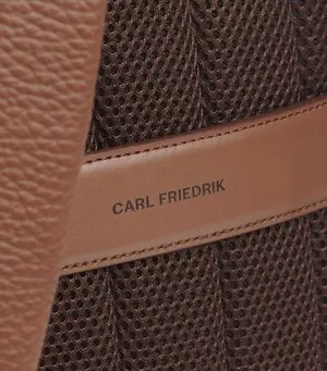 CARL FRIEDRIK Leather Ayrton Backpack - Brown
