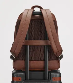 CARL FRIEDRIK Leather Ayrton Backpack - Brown
