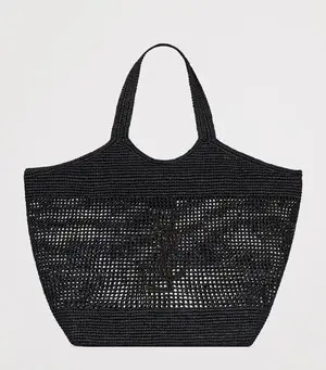 Saint Laurent Icare Maxi Tote Bag - Black