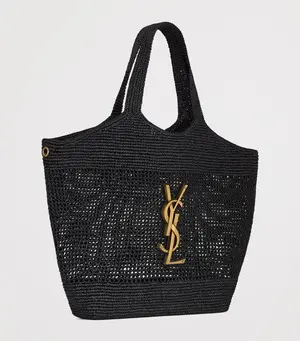 Saint Laurent Icare Maxi Tote Bag - Black