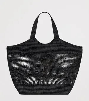 Saint Laurent Icare Maxi Tote Bag - Black