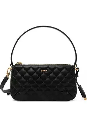 Dkny Quilted Leather Shoulder Bag
