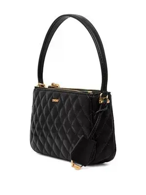 Dkny Quilted Leather Shoulder Bag