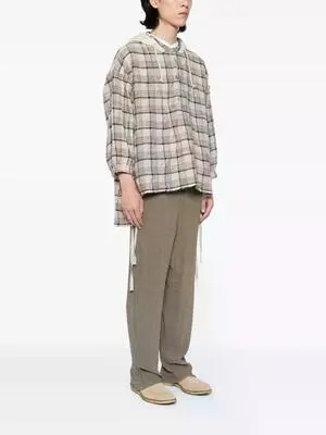 Undercover Checked Hoodie