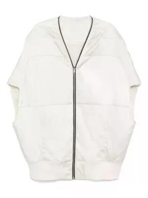 Rick Owens Girdered Boubble Sleeveless Jacket - Neutrals