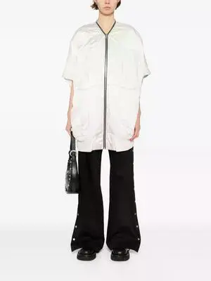 Rick Owens Girdered Boubble Sleeveless Jacket