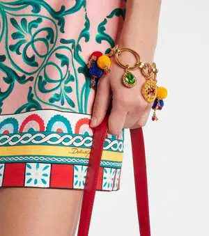 Dolce & Gabbana Taormina Embellished Charm Bracelet