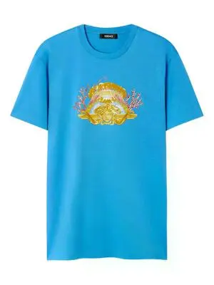 Versace Crystal Dive In Crest T-shirt