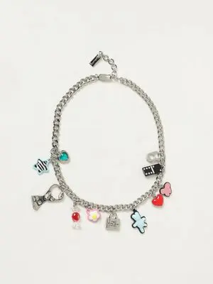 Marc Jacobs Charm Necklace - Silver