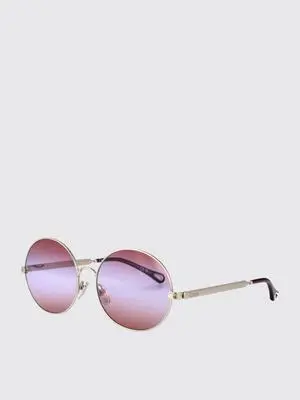 Chloé Chloé Round Frame Sunglasses Silver